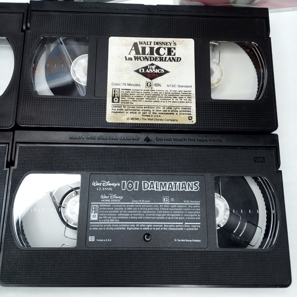 Disney | Media | Vintage Walt Disney Home Video The Classics Black ...